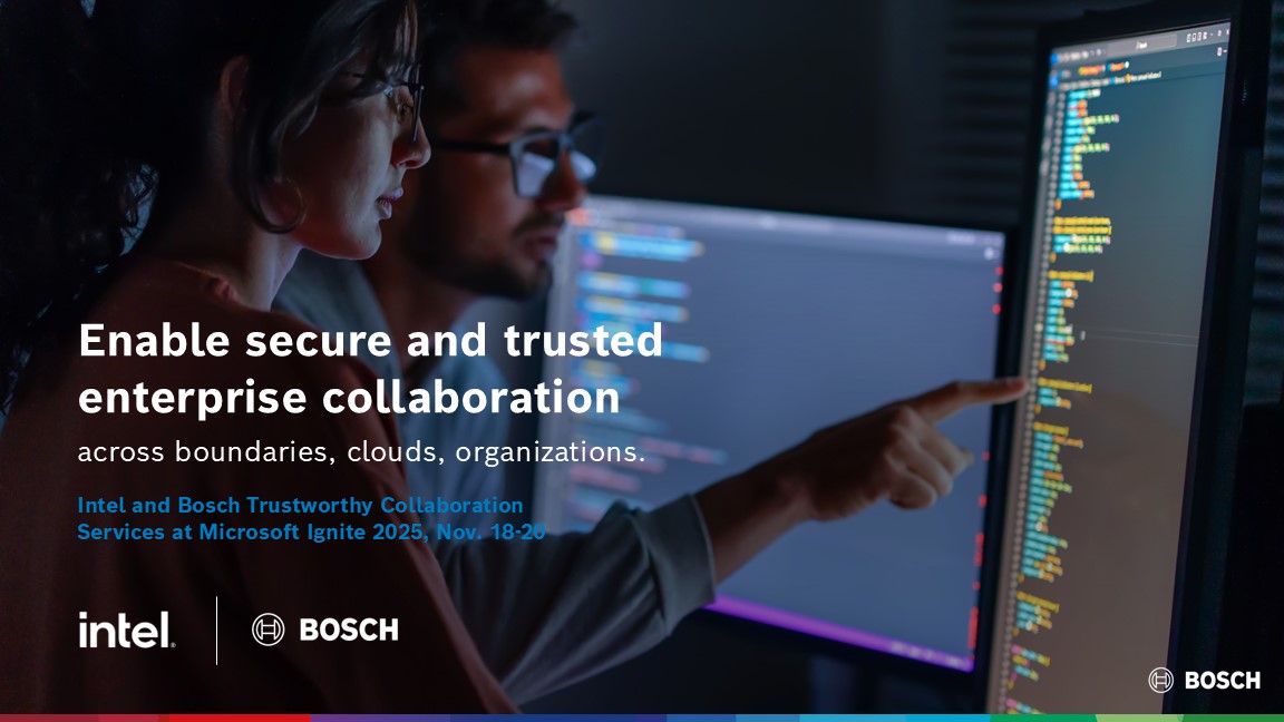 Trusted collaboration at cloud scale | Bosch Business Innovations